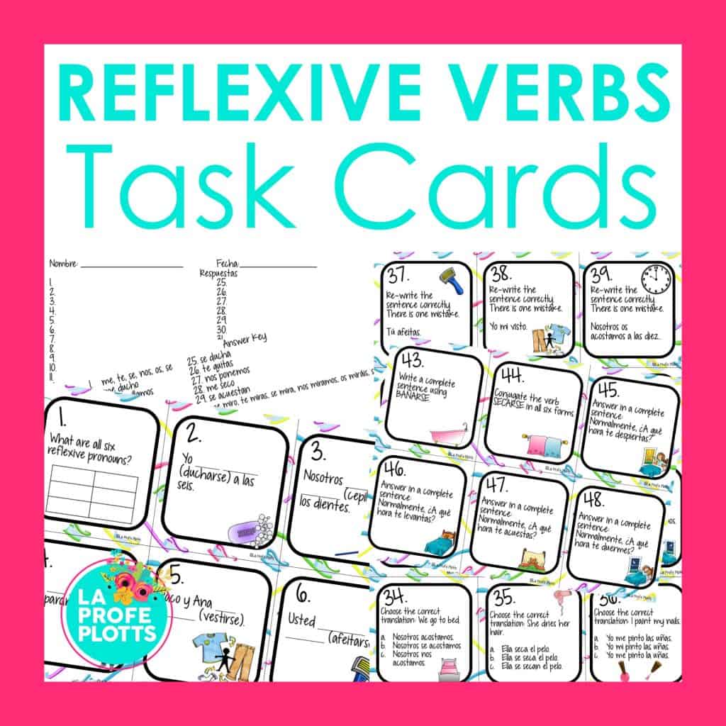 Fun Low-Prep Spanish Class Activities - La Profe Plotts