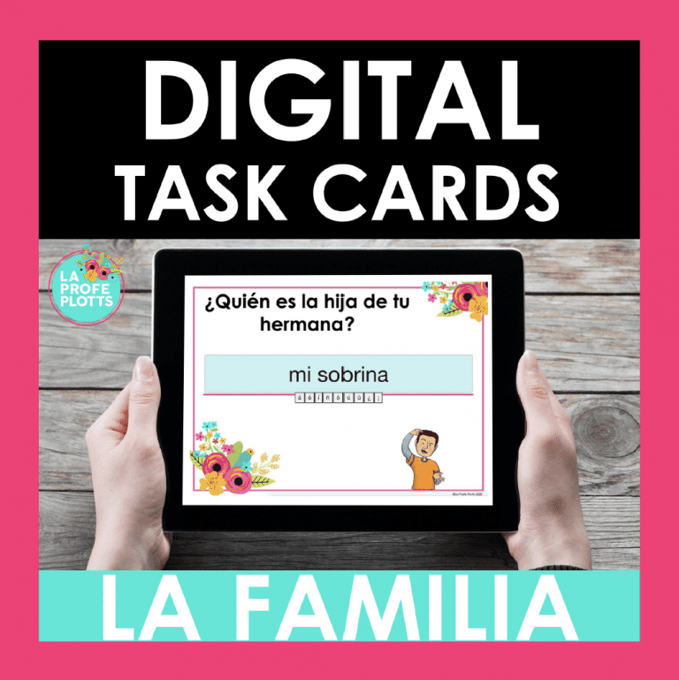 La Familia Boom Cards Freebie Thank You Page - La Profe Plotts