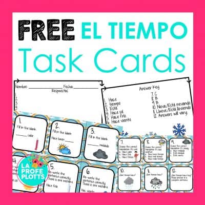 Free Activities for Spanish Class - La Profe Plotts