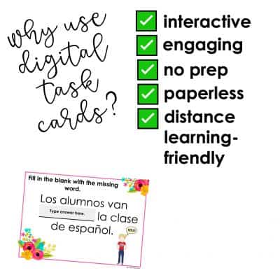 IR Digital Task Cards for Google Slides - La Profe Plotts