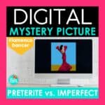 Preterite vs Imperfect Digital Mystery Picture - La Profe Plotts