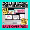 Spanish Google Activities Mega Bundle for Learning Spanish - La Profe ...