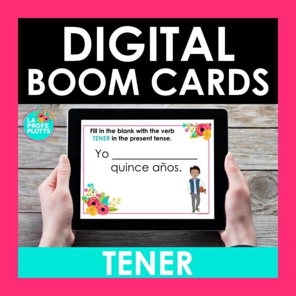 TENER Activities for Spanish Class - La Profe Plotts