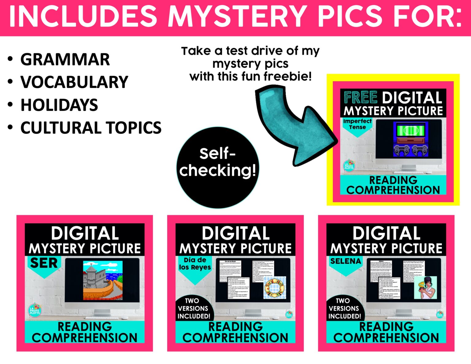 Spanish Google Resources Mega Bundle for Learning Spanish - La Profe Plotts