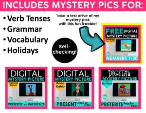 Spanish Google Activities Mega Bundle for Learning Spanish - La Profe ...