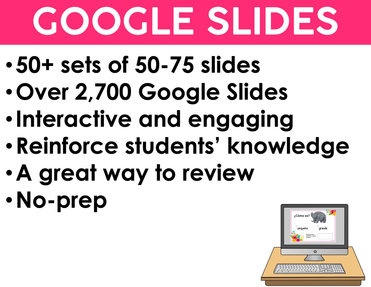 Spanish Google Resources Mega Bundle for Learning Spanish - La Profe Plotts