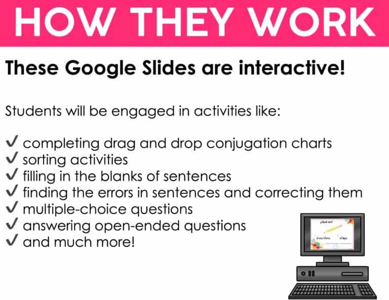 Spanish Google Resources Mega Bundle for Learning Spanish - La Profe Plotts