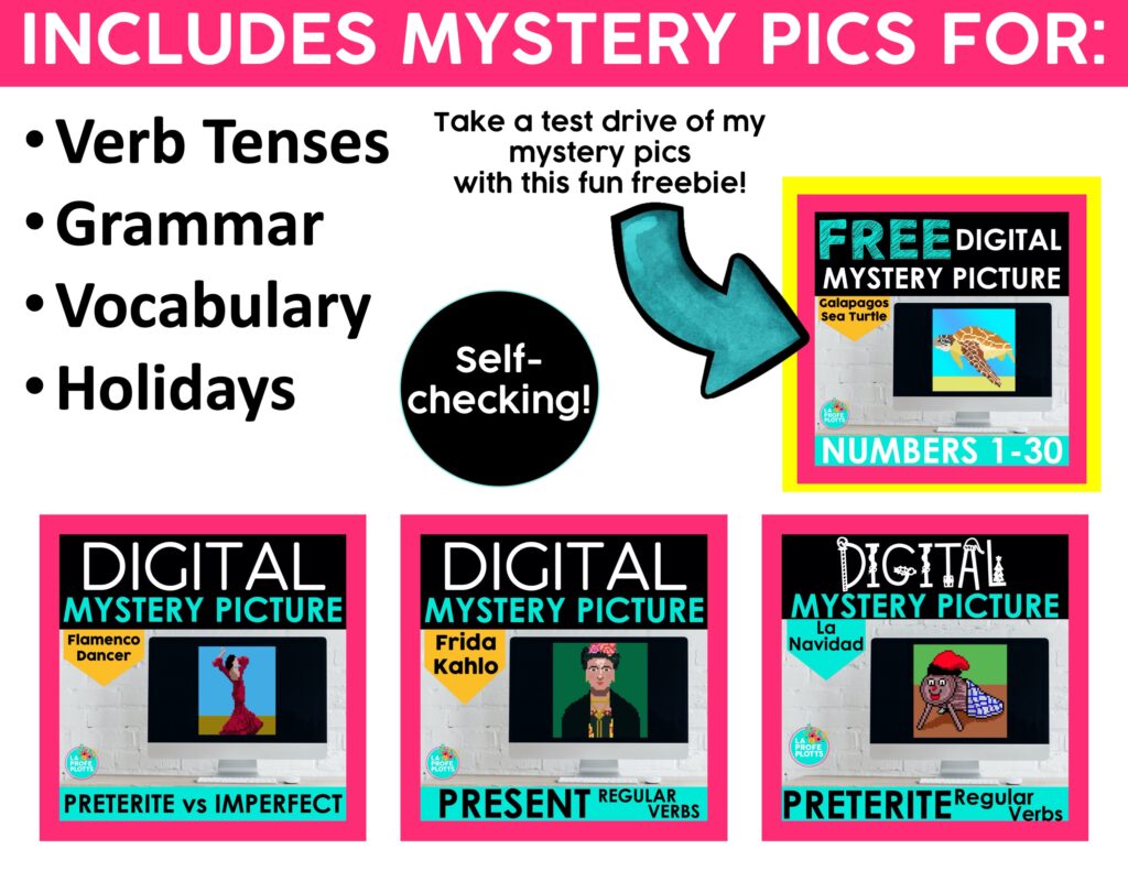 Spanish Google Resources Mega Bundle for Learning Spanish - La Profe Plotts