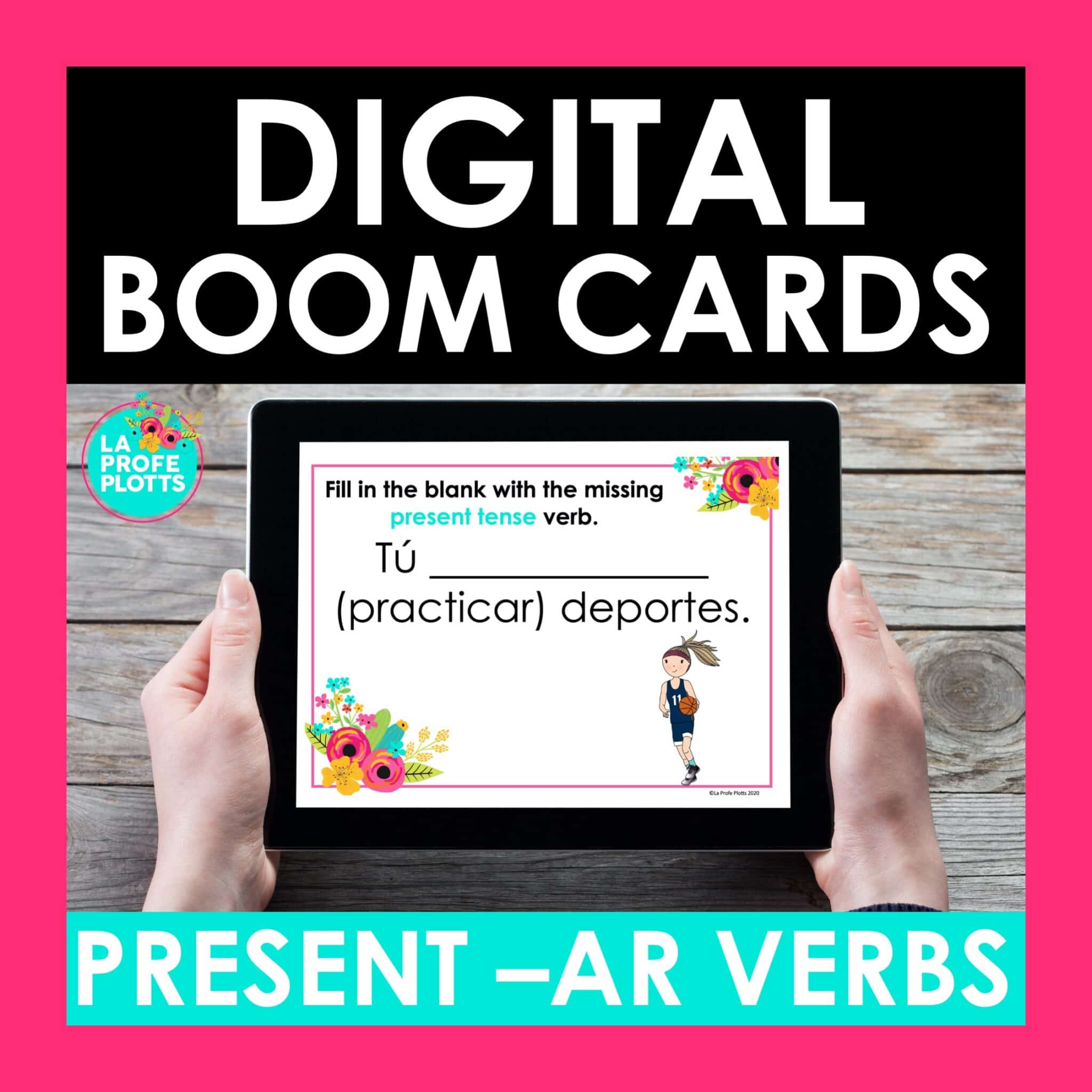 Present -AR Verbs Activities for Spanish Class - La Profe Plotts