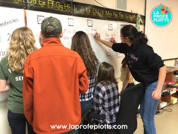 Fun Spanish Review Game - Basketball Game - La Profe Plotts