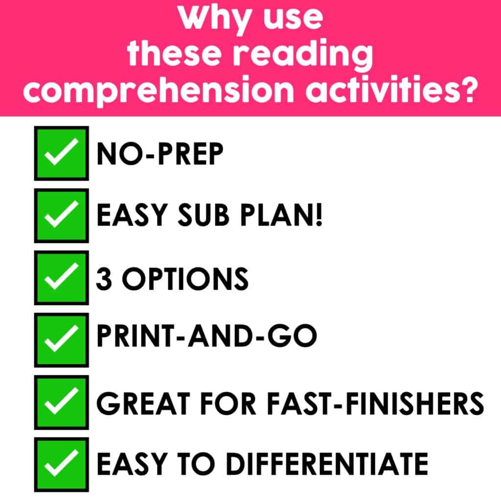 Spanish Sub Plans | Reflexive Verbs Reading Comprehension Activities ...