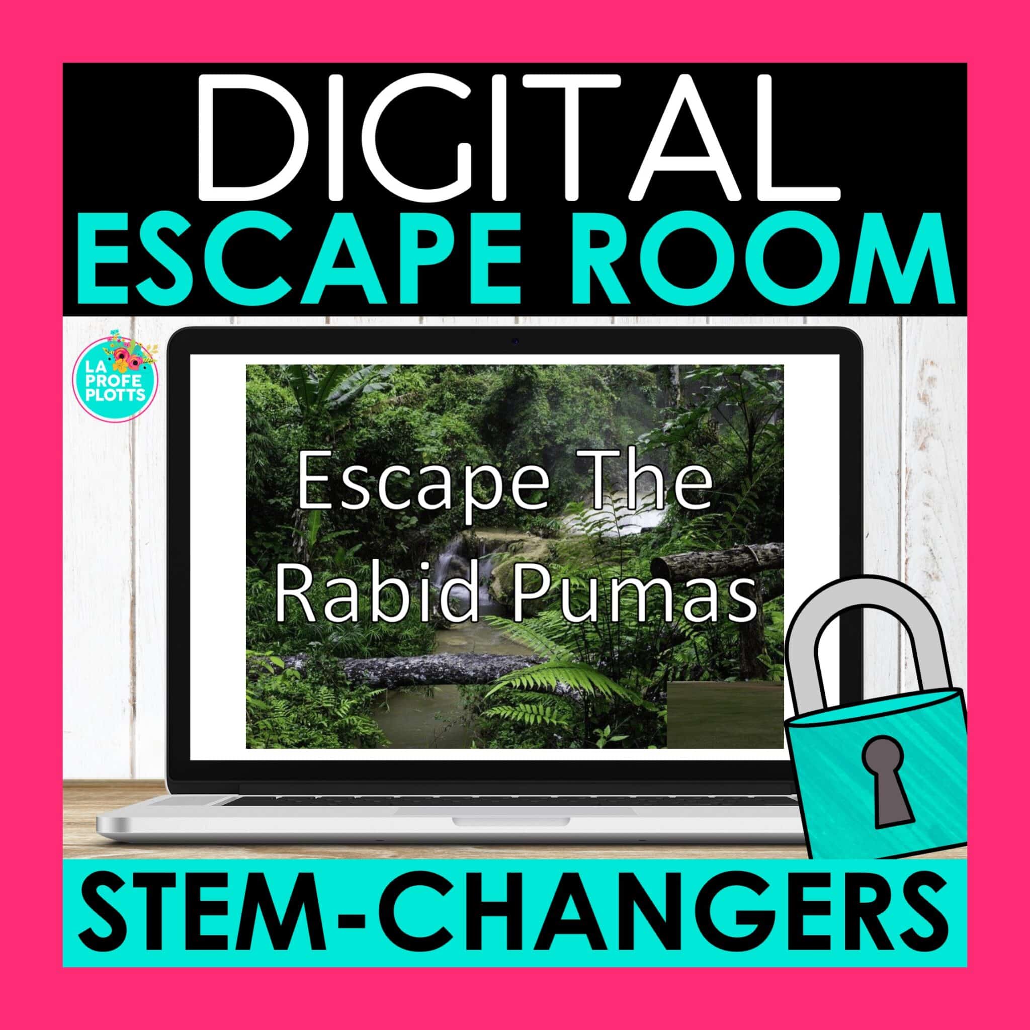 Present Stem-Changing Verbs Digital Escape Room | Spanish Breakout Room ...