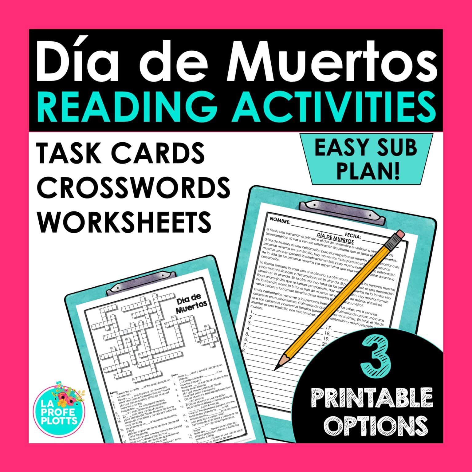 Free Reading Activities for Spanish Class - La Profe Plotts