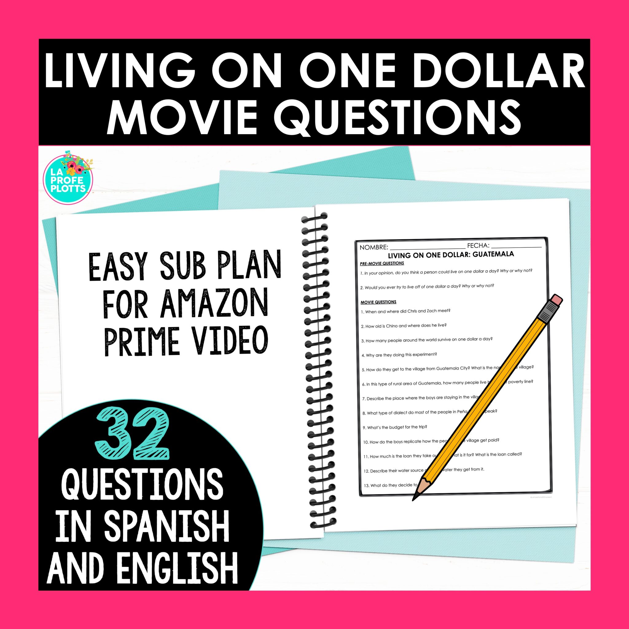 Spanish Sub Plans - Lionel Messi Reading Activities - La Profe Plotts
