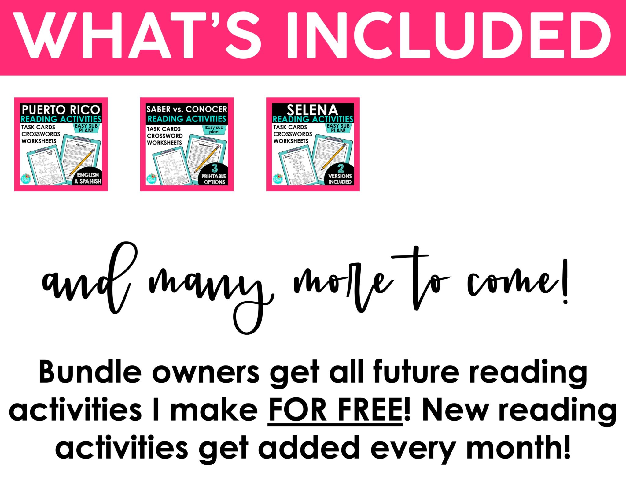 Spanish Sub Plans Mega Bundle | Printable Reading Activities - La Profe ...