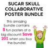 Sugar Skull Spanish Collaborative Poster Bundle - La Profe Plotts