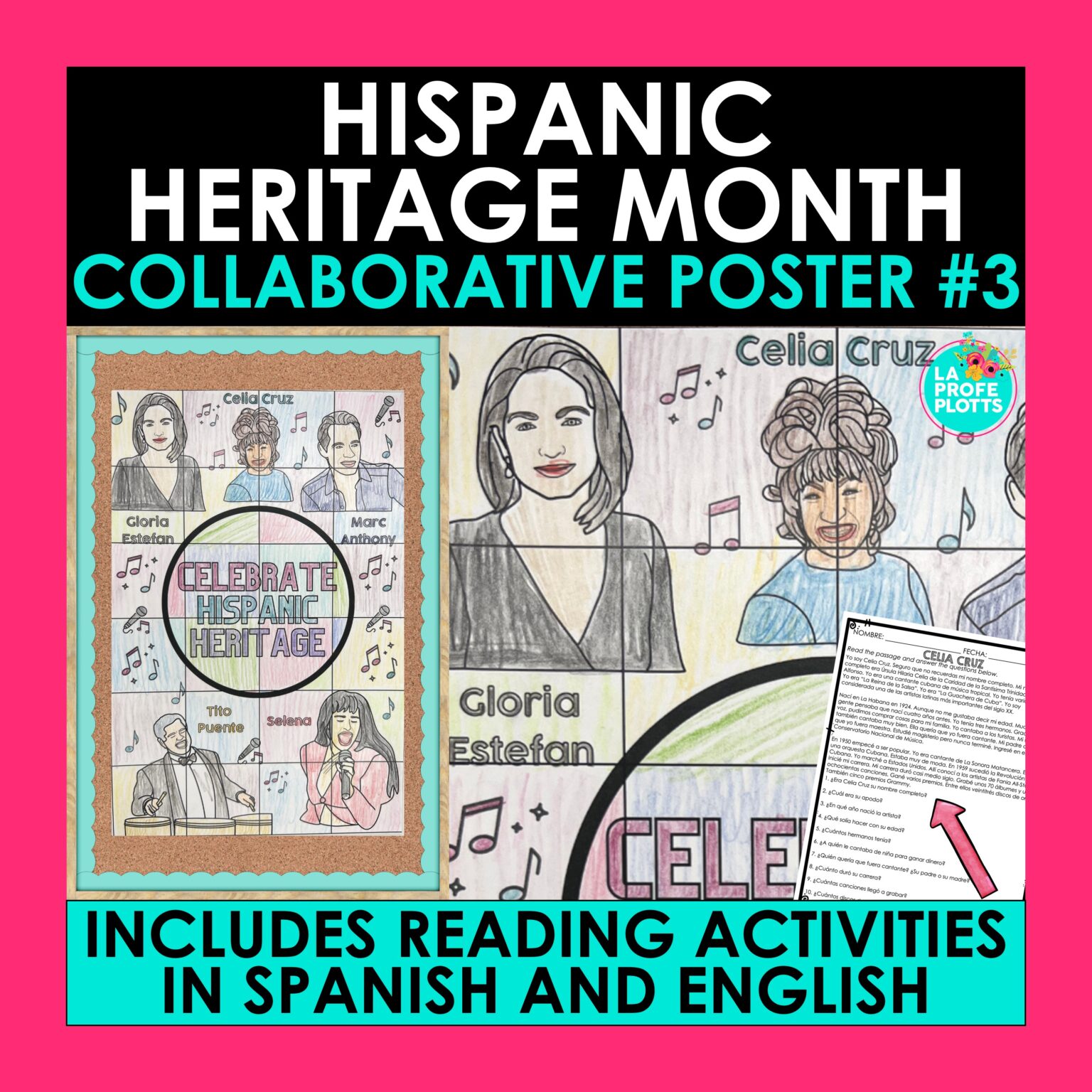 Hispanic Heritage Month Ideas for Spanish Class - La Profe Plotts