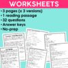 La Llorona Reading Activities - Spanish Sub Plans - La Profe Plotts