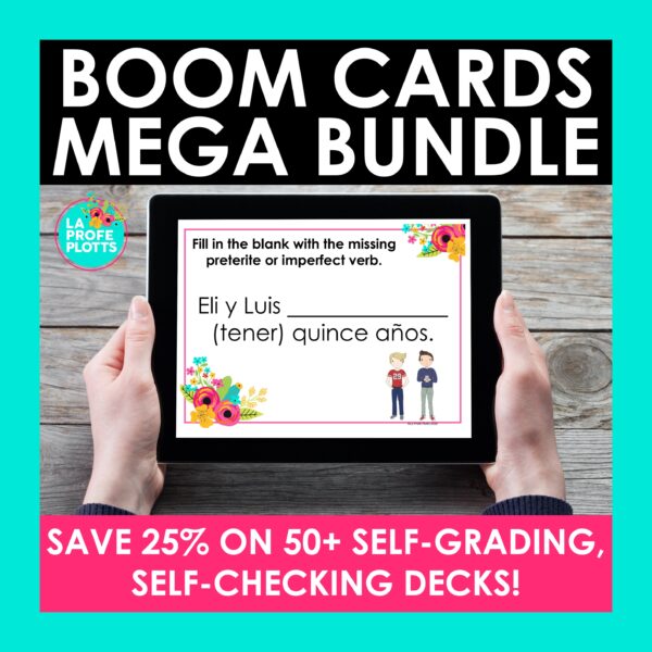 Spanish Boom Card Bundle - La Profe Plotts