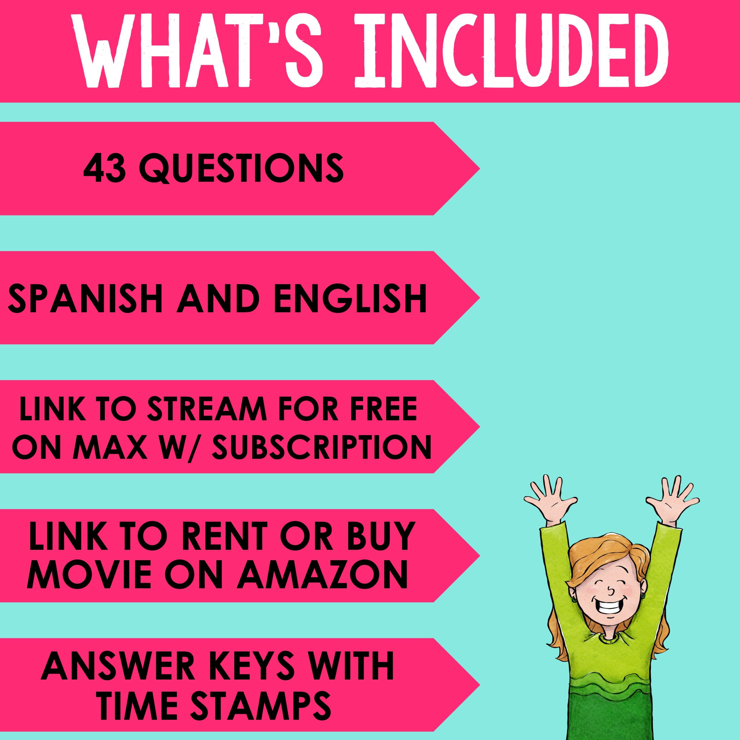 Elf Questions | Spanish Movie Guide - La Profe Plotts
