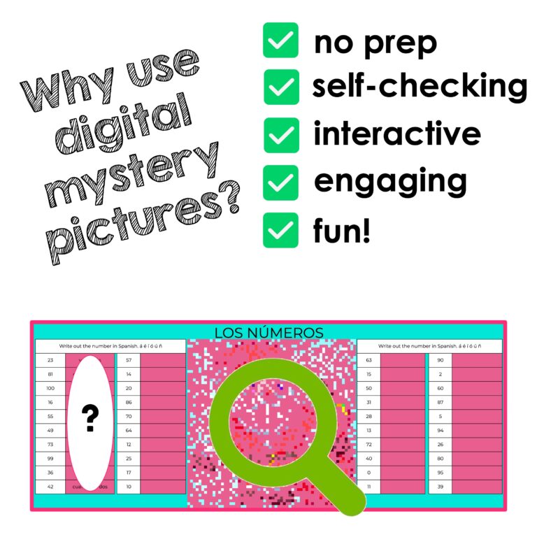 Numbers to 100 Holiday Digital Mystery Picture - La Profe Plotts