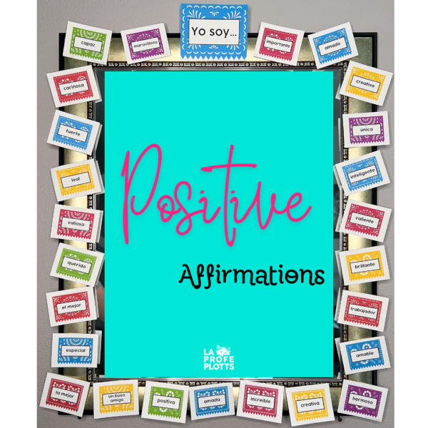 OPT-IN: Positive Affirmations Mirror - La Profe Plotts