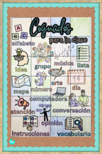 Cognate Activities for Spanish Class - La Profe Plotts
