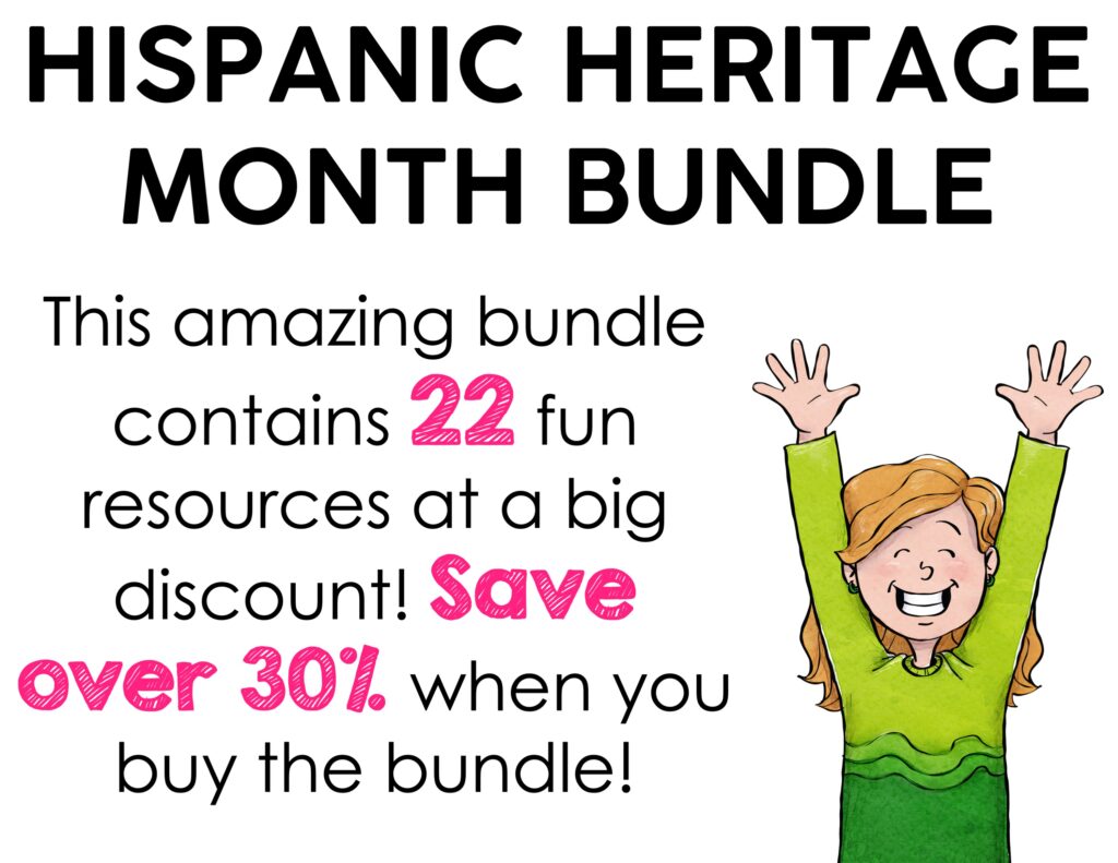 Hispanic Heritage Month Activity Bundle | Hispanic Heritage Month in ...