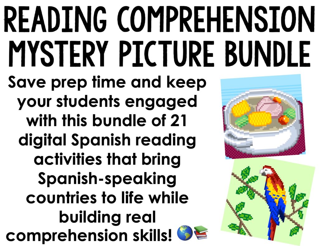 Digital Reading Activities for the Spanish-Speaking Countries Bundle ...
